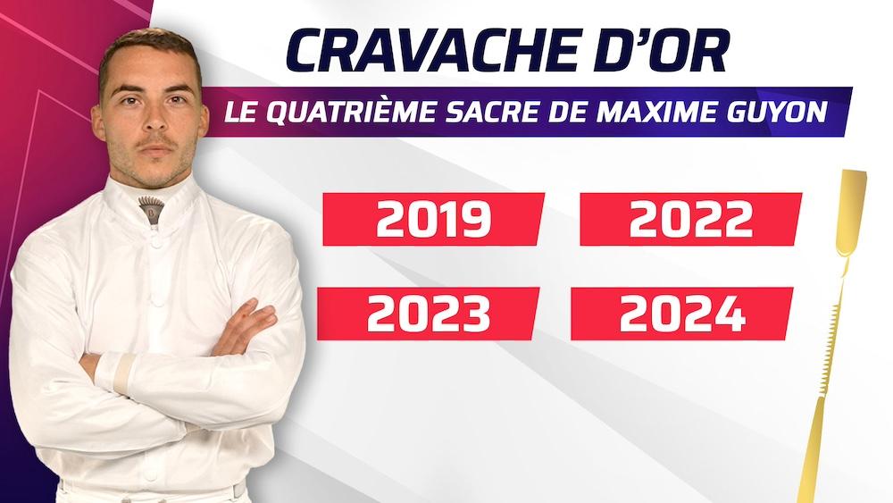 Cravache d'or : Maxime Guyon, puissance quatre | Equidia