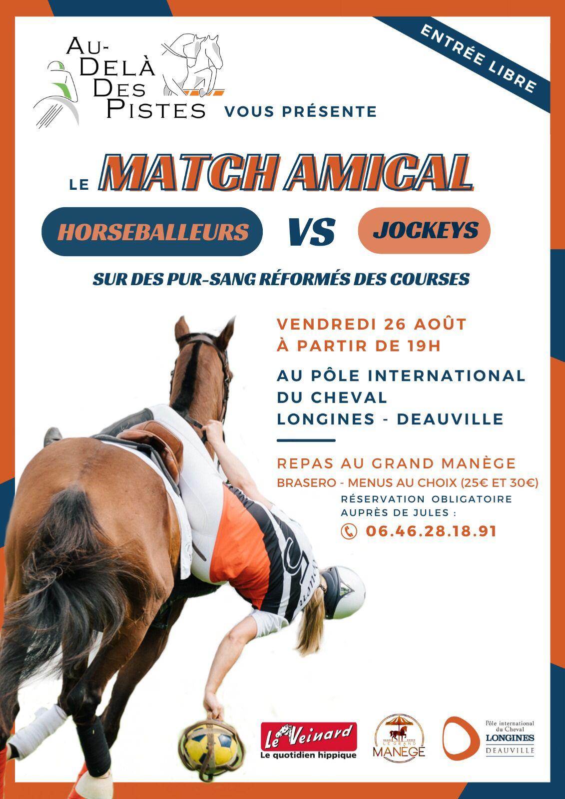 Les jockeys se mettent au ballon vendredi à Deauville | Equidia