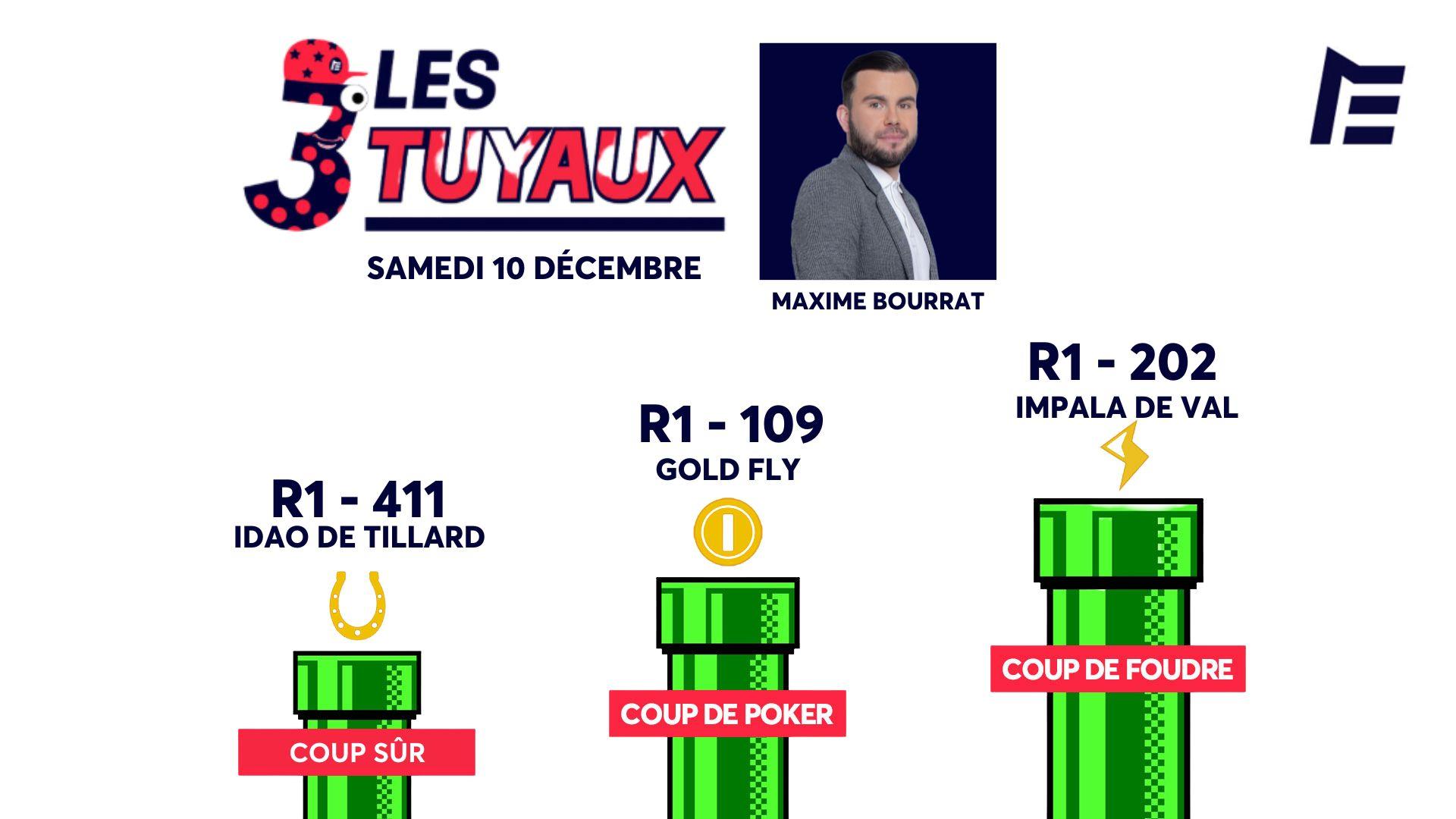 Les 3 tuyaux du samedi 10 décembre | Equidia