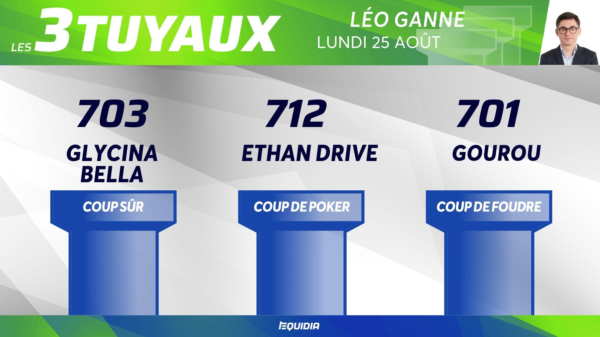 Quinté Les 3 Tuyaux Du Quinté Du Lundi 25 Août Equidia
