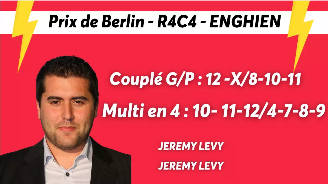 Les conseils de jeu de Jérémy Lévy pour le Prix de Berlin | Equidia