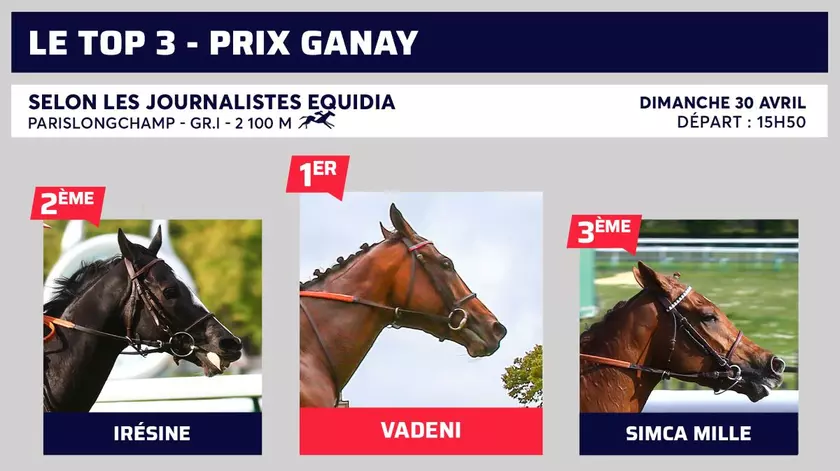Le Top 3 des journalistes d'Equidia pour le Prix Ganay | Equidia