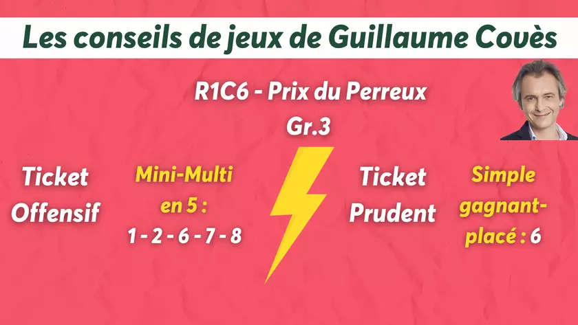 Les Conseils De Jeux De Guillaume Covès Pour Le Prix Perreux Gr 3 à