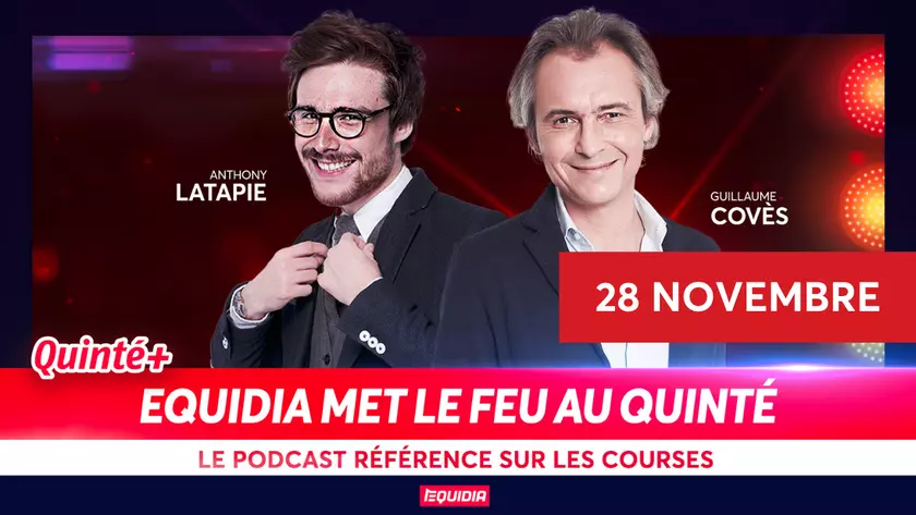 Quinté Equidia Met Le Feu Au Quinté Du Jeudi 28 Novembre à Vincennes