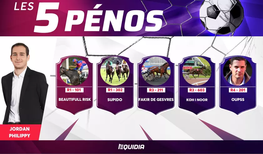 Les 5 pénos du mercredi 17 juillet | Equidia
