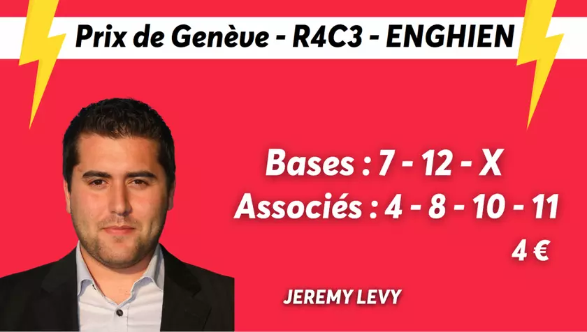 Les conseils de jeu de Jérémy Lévy pour le Prix de Genève | Equidia