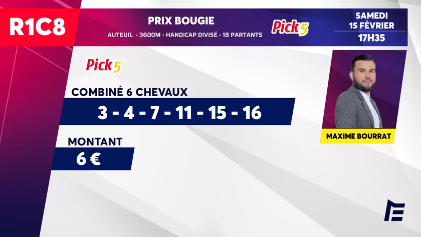 Le Conseil De Jeu De Maxime Bourrat Pour Le Pick 5 De Ce Samedi 15