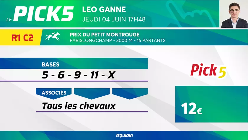 Le conseil de jeu de Léo Ganne pour le Pick 5 de ce jeudi 4 juin à ...
